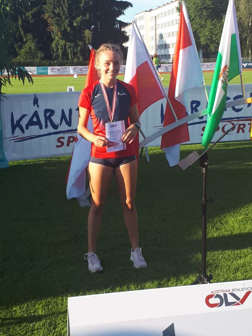 Caroline Bredlinger ist österreichische U23-Meisterin über 800m ...